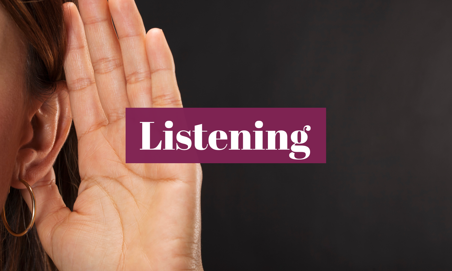 Listening Basics – My English Place